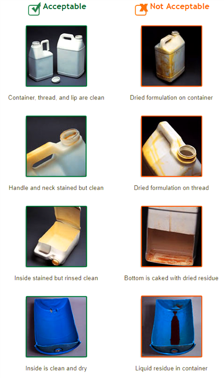 Pesticide Container Recycling Events - Agricultural Commissioner